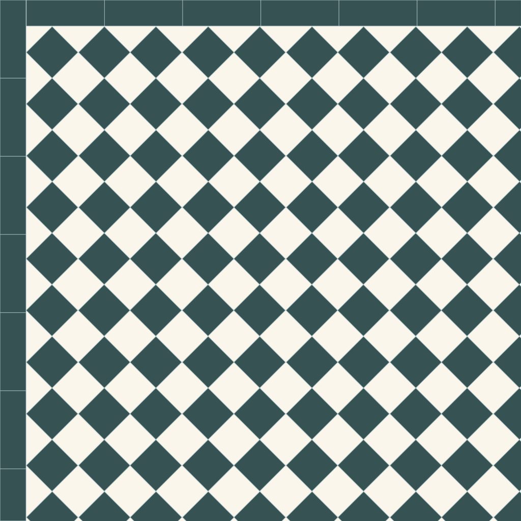 LVT 09 - Chequerboard | London Victorian Tiles